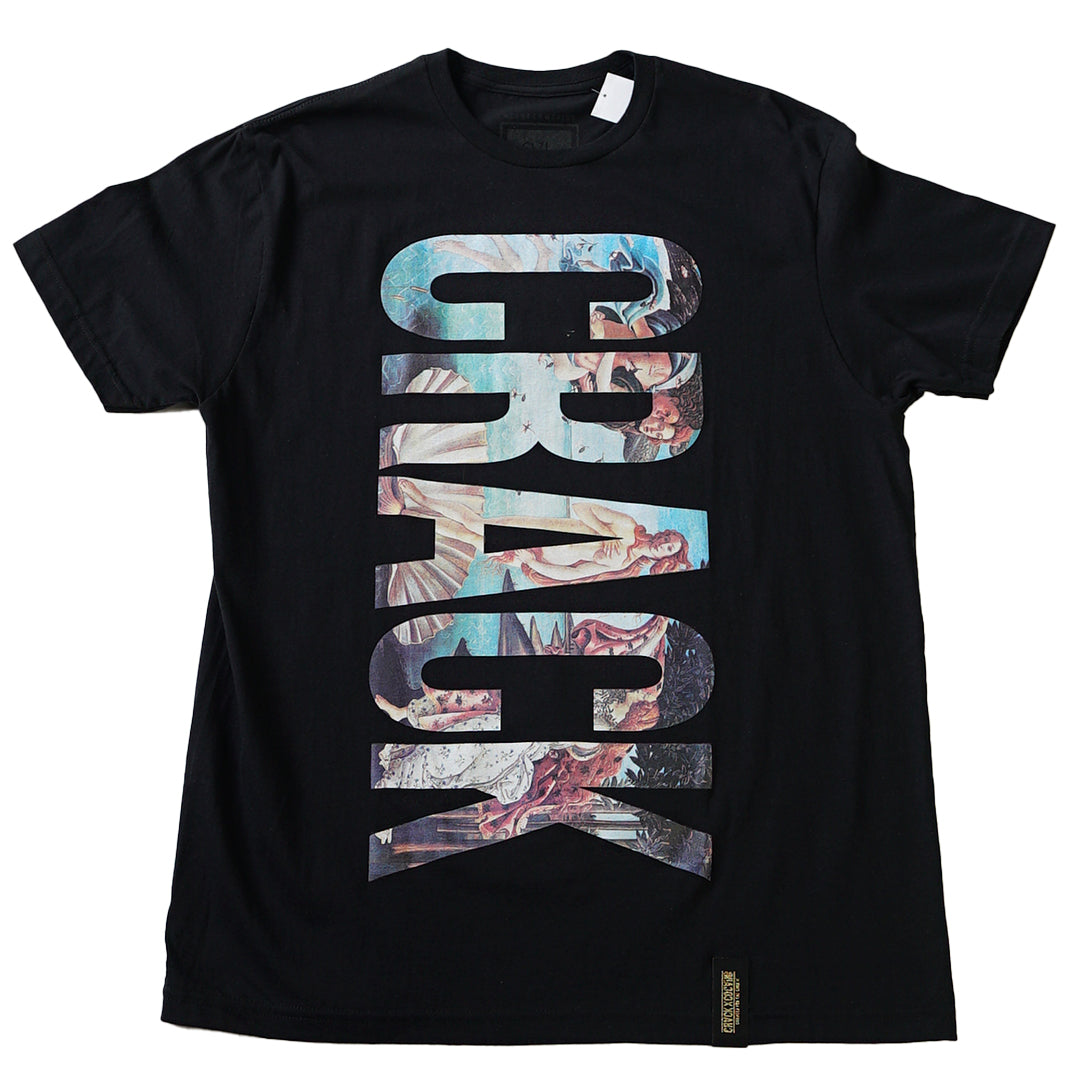 THE CRACK TEE Venus / BLACK – NONCENSE