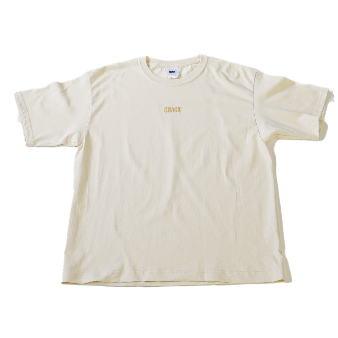 New CRACK Tee Cream S/S – NONCENSE
